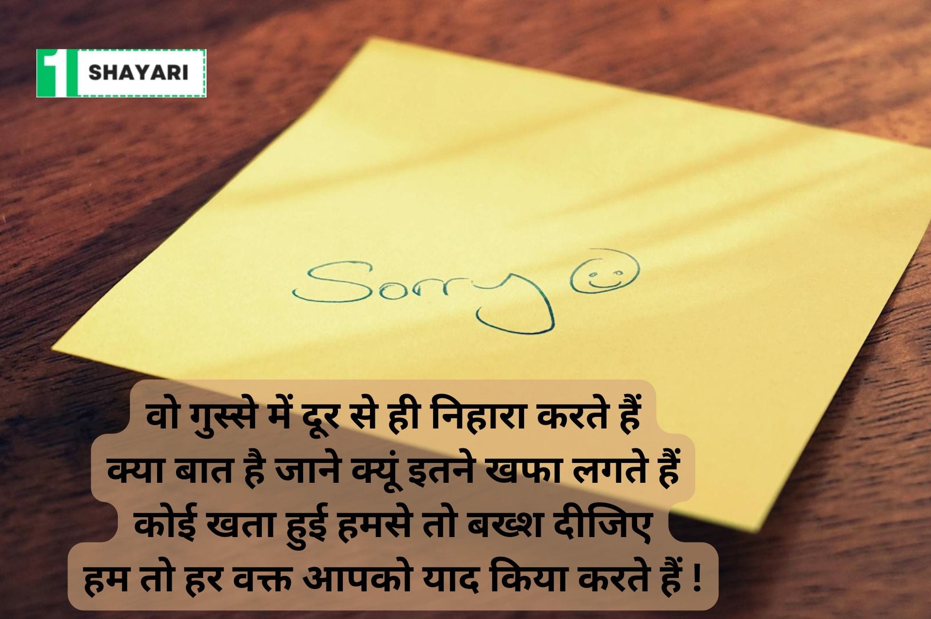 Best Sorry Shayari In Hindi| माफी मांगने वाली सॉरी शायरी